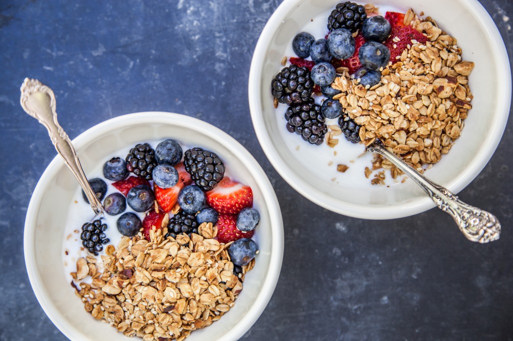 Toasted Oat Muesli With Summer Fruit Yogurt toasted-oat-muesli-with-summer-fruit-yogurt