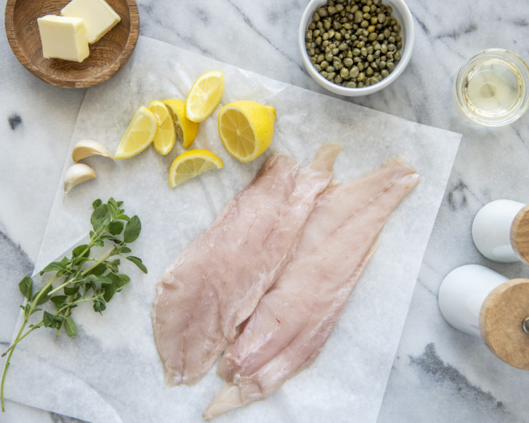 Pan-Seared Grouper with Garlic, Capers & Lemon Brown Butter - Farmhouse ...